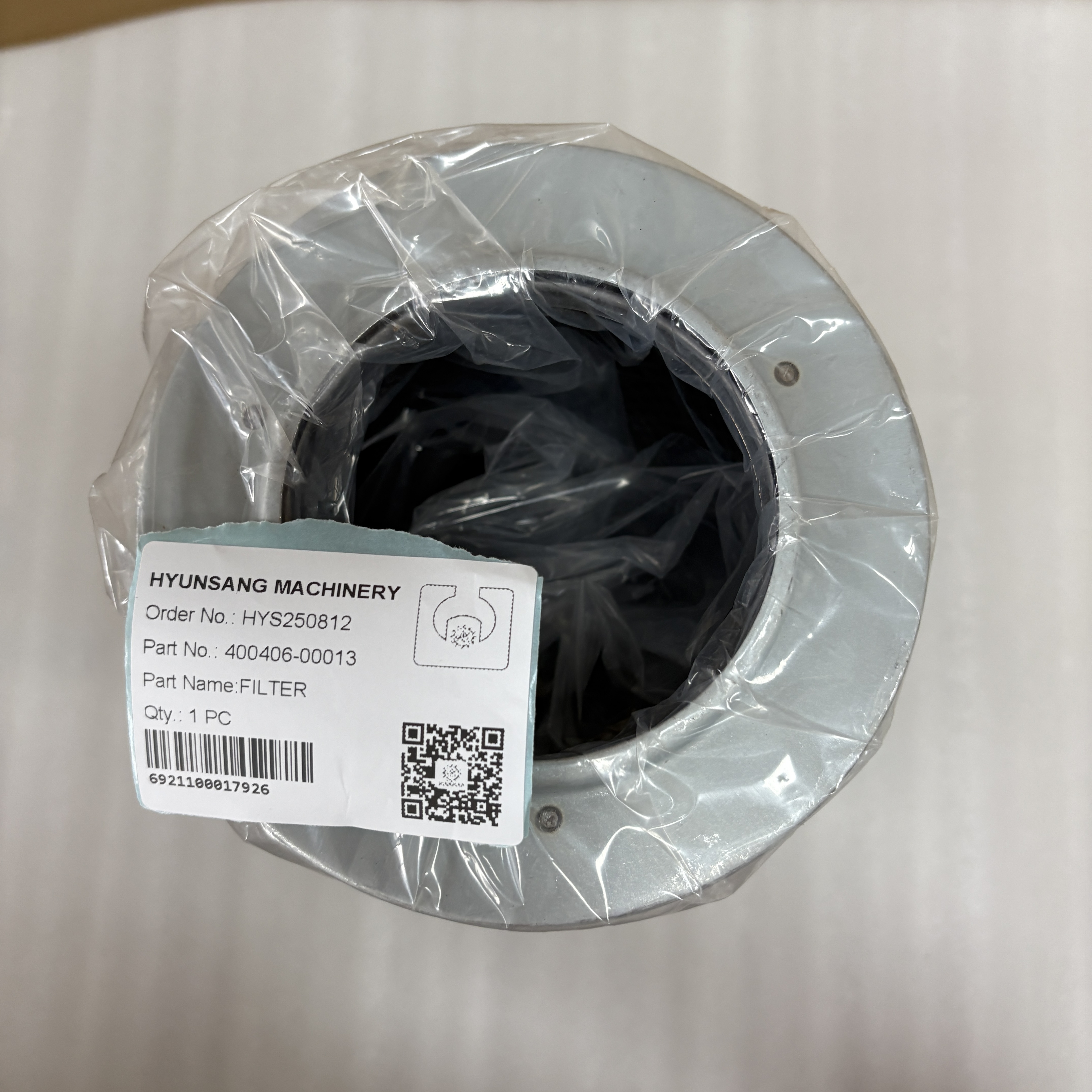 발굴기 부품 필터 400406-00013 Doosan SD300 휠 로더